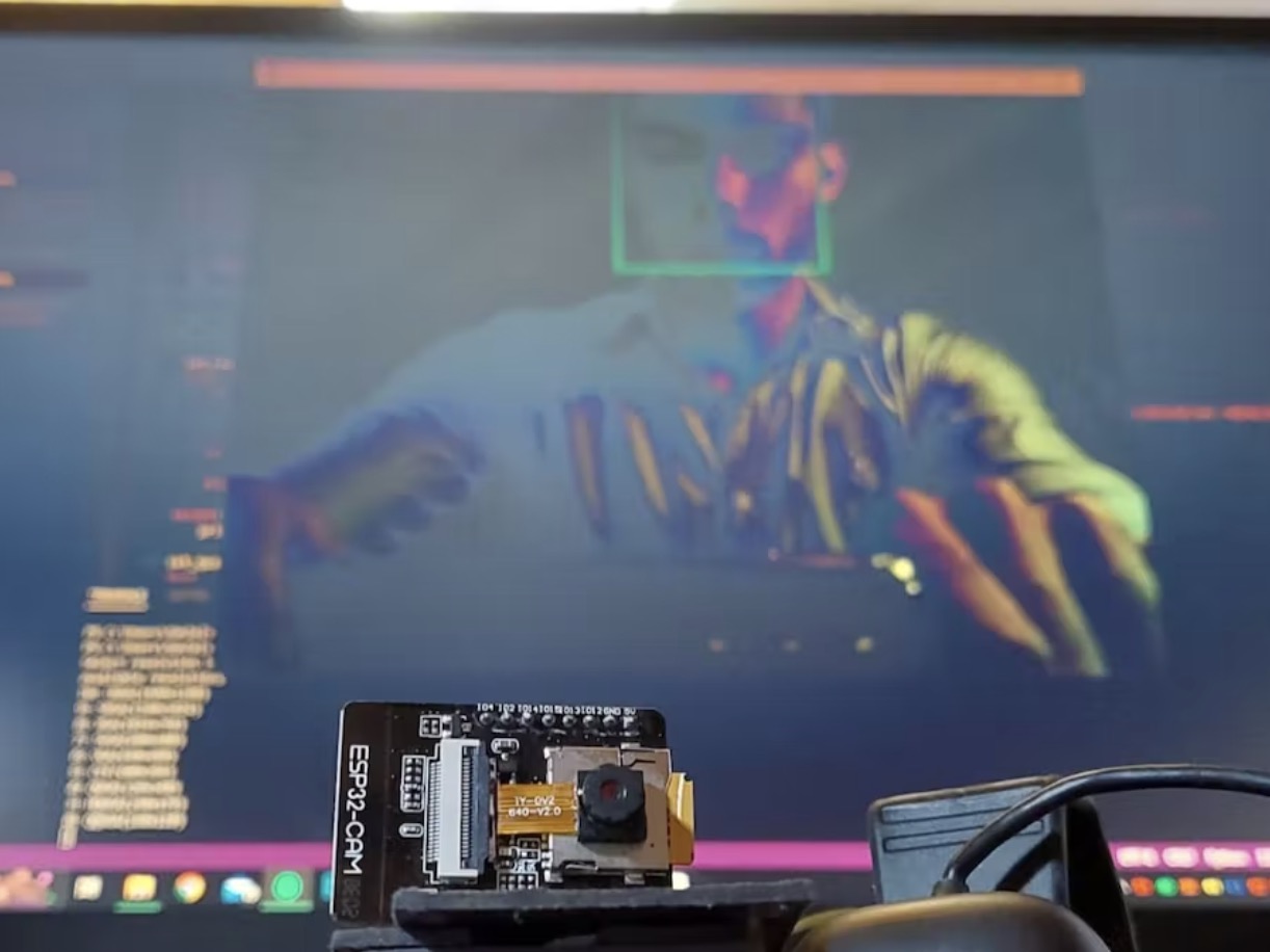 ESP32-CAM Python stream OpenCV Example