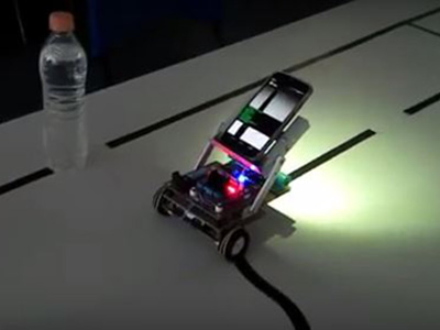 Line Following Robot with Android and Arduino