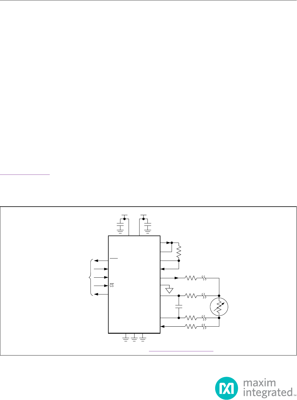 MAX31865 by Analog Devices Inc./Maxim Integrated Datasheet | DigiKey