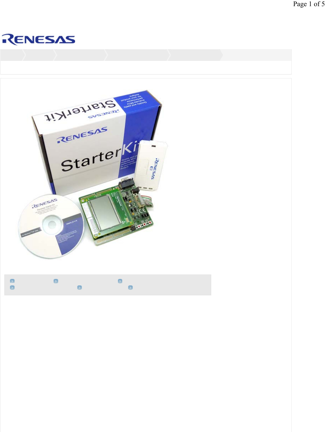 RL78/L13 Starter Kit Overview Datasheet by Renesas Electronics America | Digi-Key Electronics