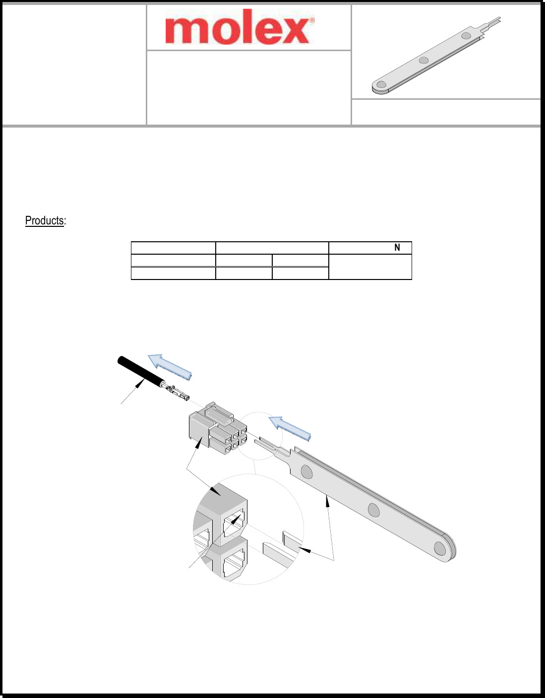63824-0800 Appl Tooling Spec Datasheet by Molex | Digi-Key Electronics