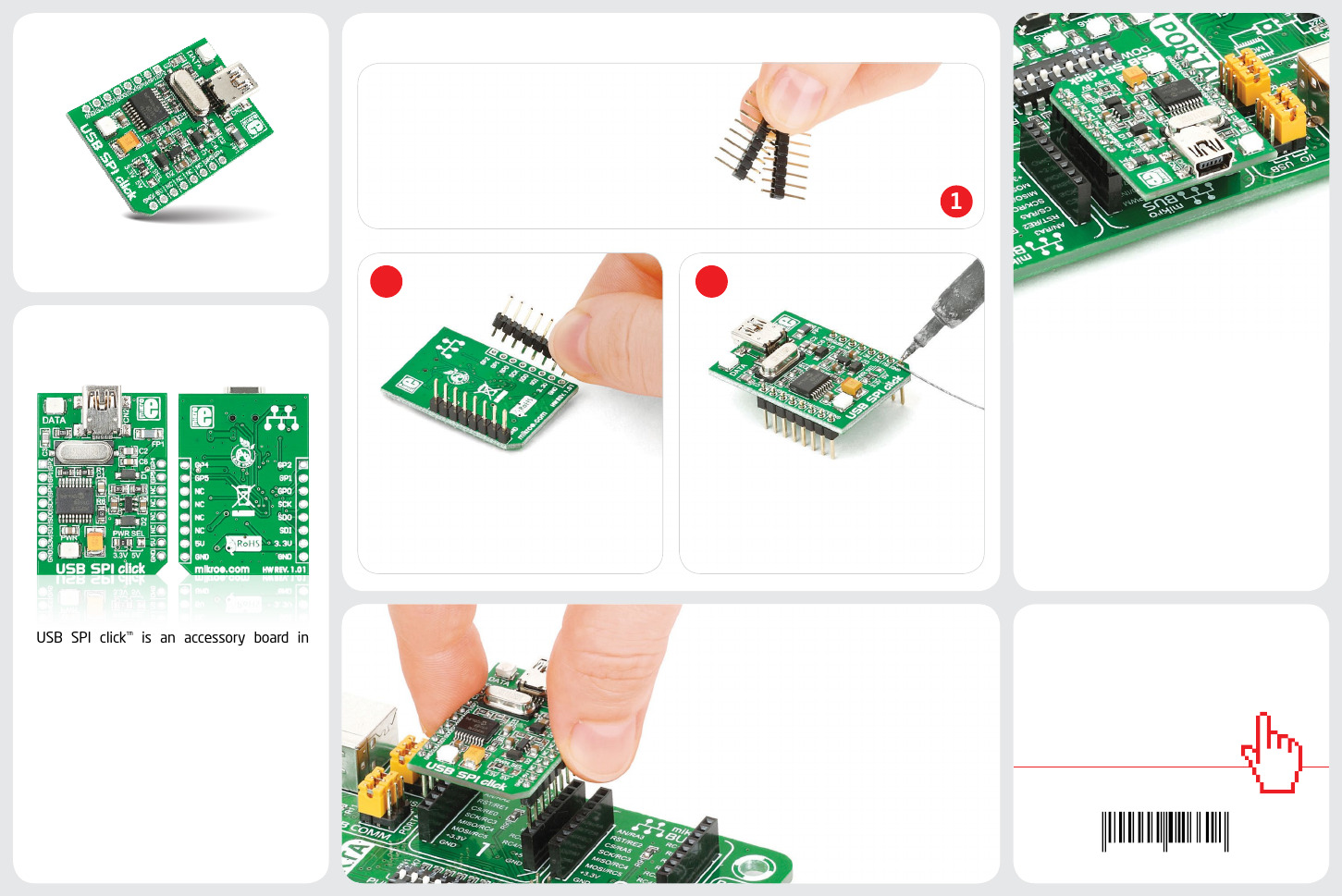 USB SPI Click Manual by MikroElektronika Datasheet | DigiKey