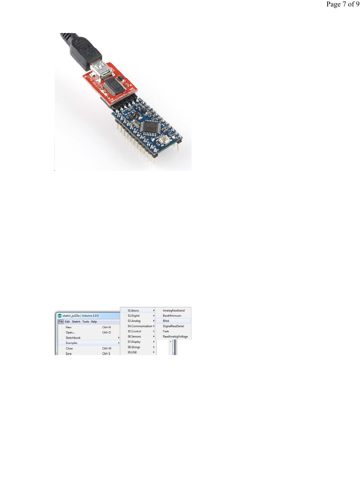 Using the Arduino Pro Mini 3.3V by SparkFun Electronics Datasheet | DigiKey