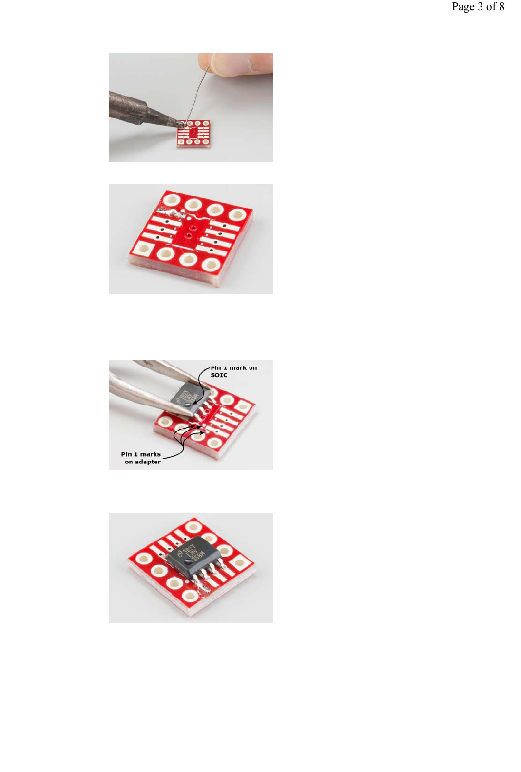 8-Pin SOIC to DIP Adapter Hookup Guide by SparkFun Electronics ...