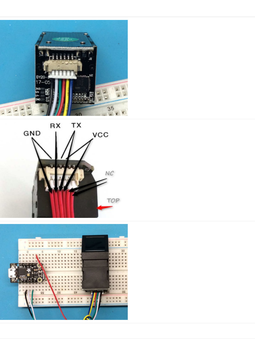 Optical Fingerprint Sensor Datasheet by Adafruit Industries LLC | Digi ...