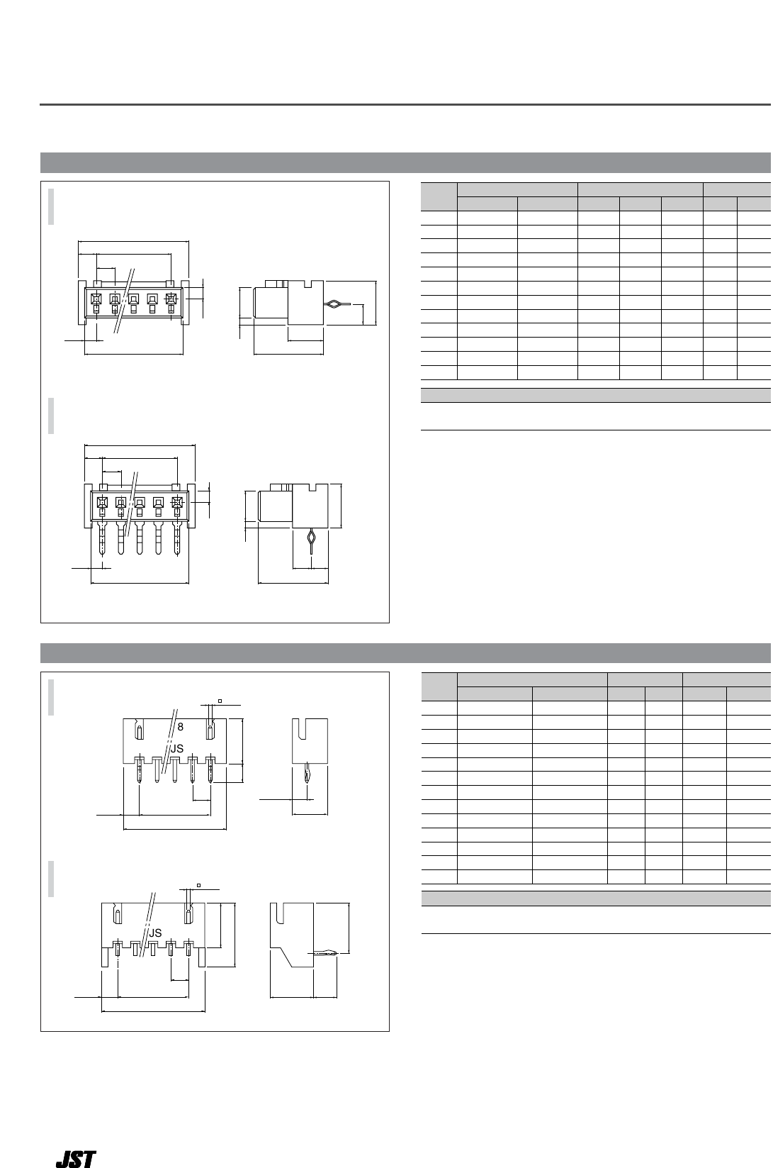 JQ Series Datasheet by JST Sales America Inc. | Digi-Key Electronics