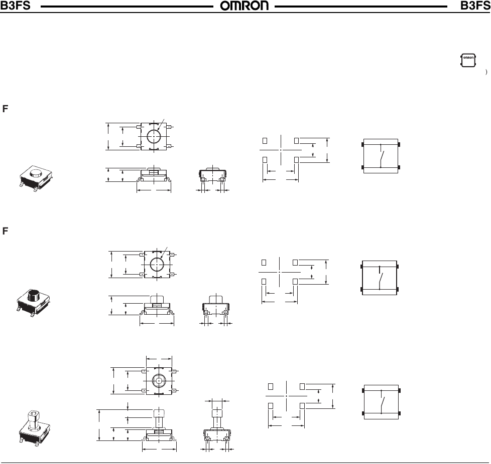 B3FS Series Datasheet by Omron Electronics Inc-EMC Div | Digi-Key Electronics