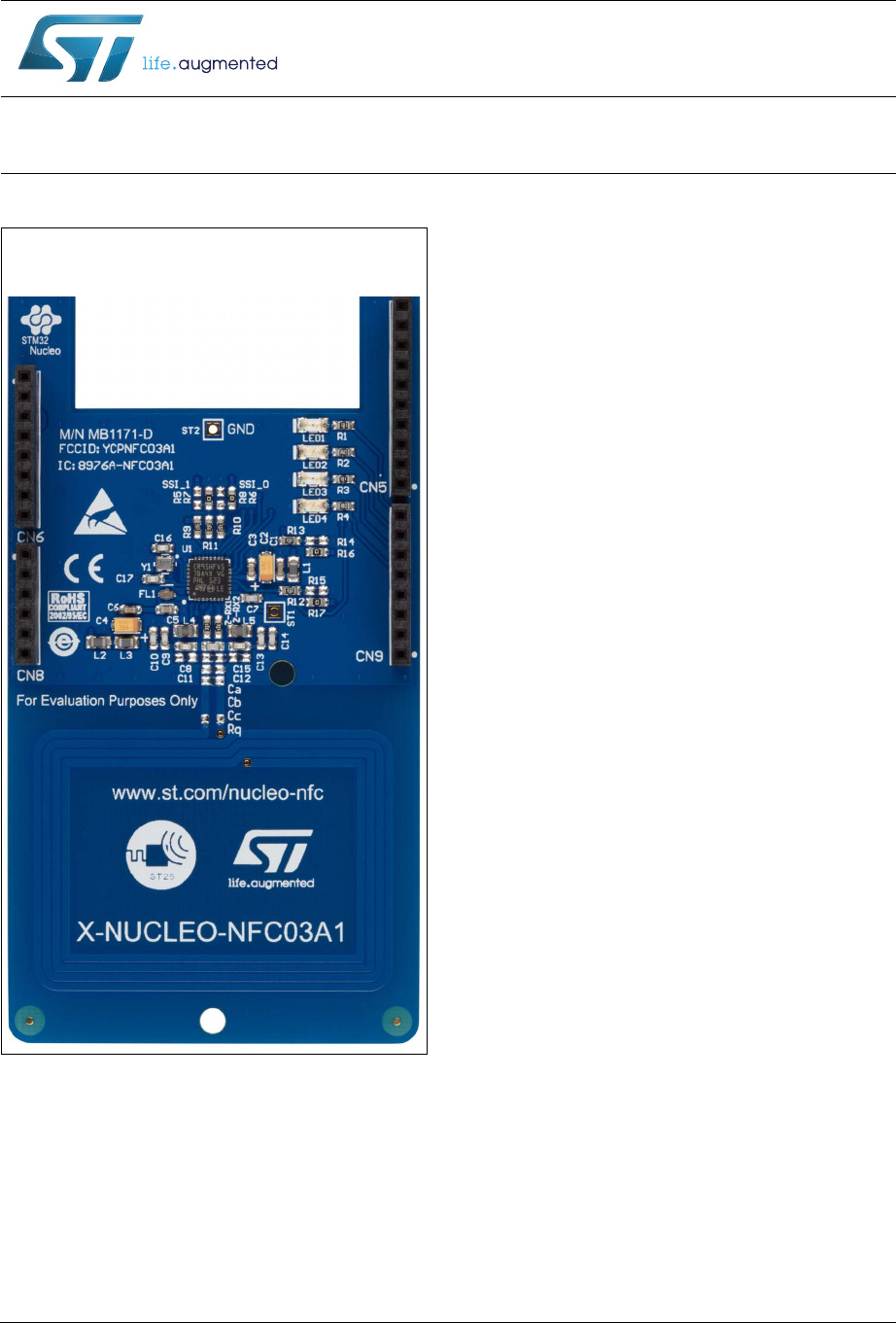 X-NUCLEO-NFC03A1 Data Brief Datasheet by STMicroelectronics | Digi-Key Electronics