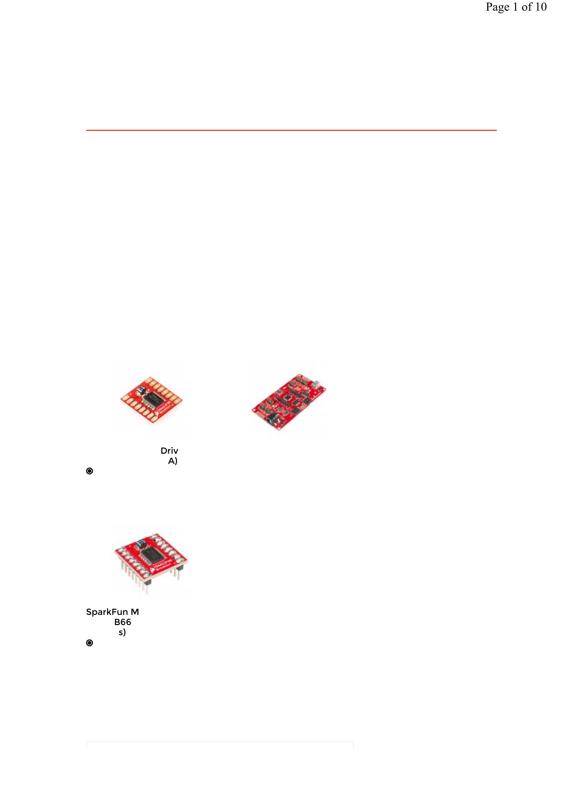TB6612FNG Hookup Guide Datasheet by SparkFun Electronics | Digi-Key Electronics