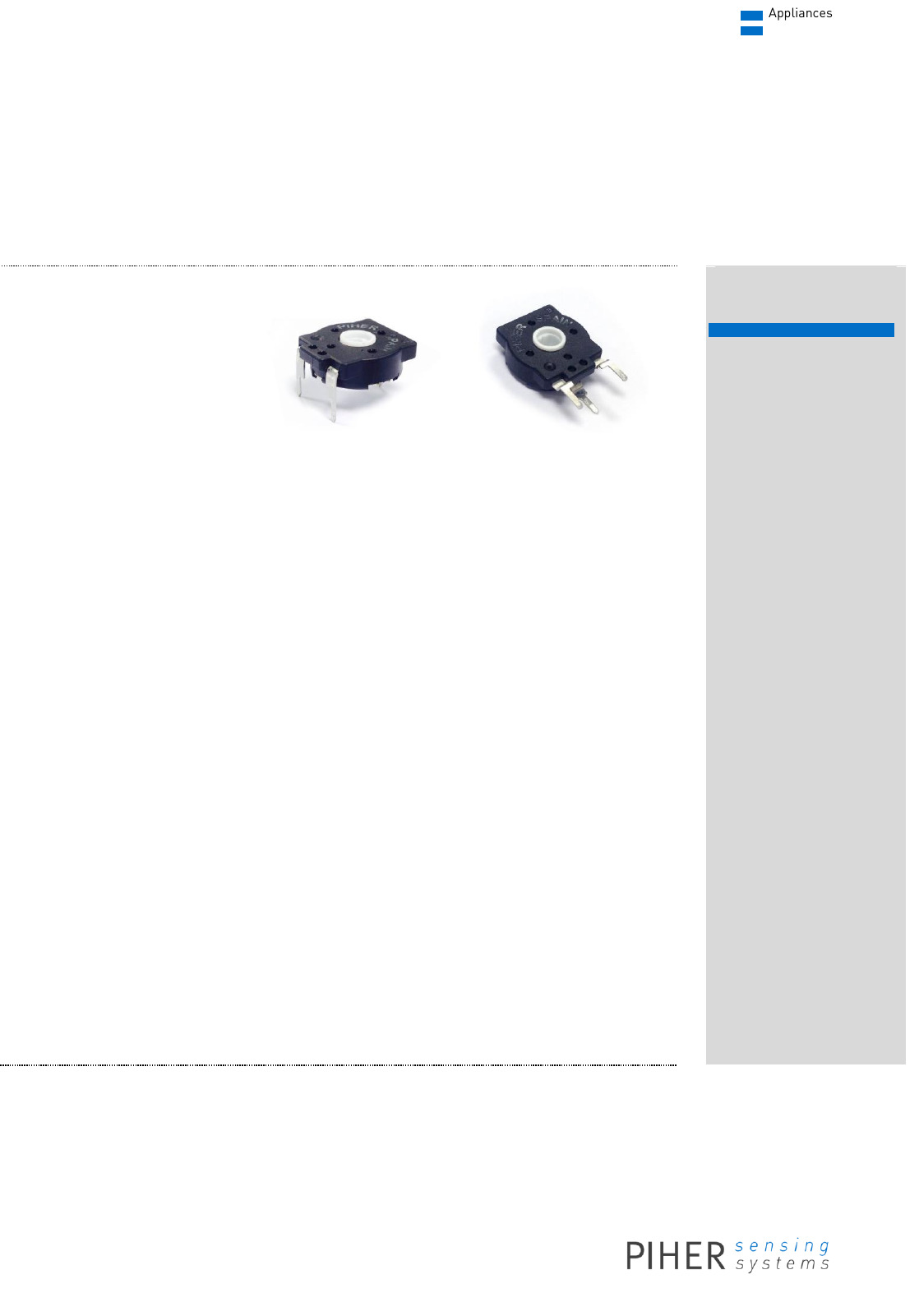 ST15 Series by Amphenol Piher Sensing Systems Datasheet | DigiKey