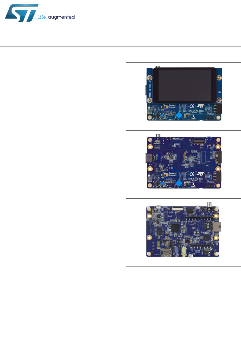 STM32H747I-DISCO Data Brief by STMicroelectronics Datasheet | DigiKey