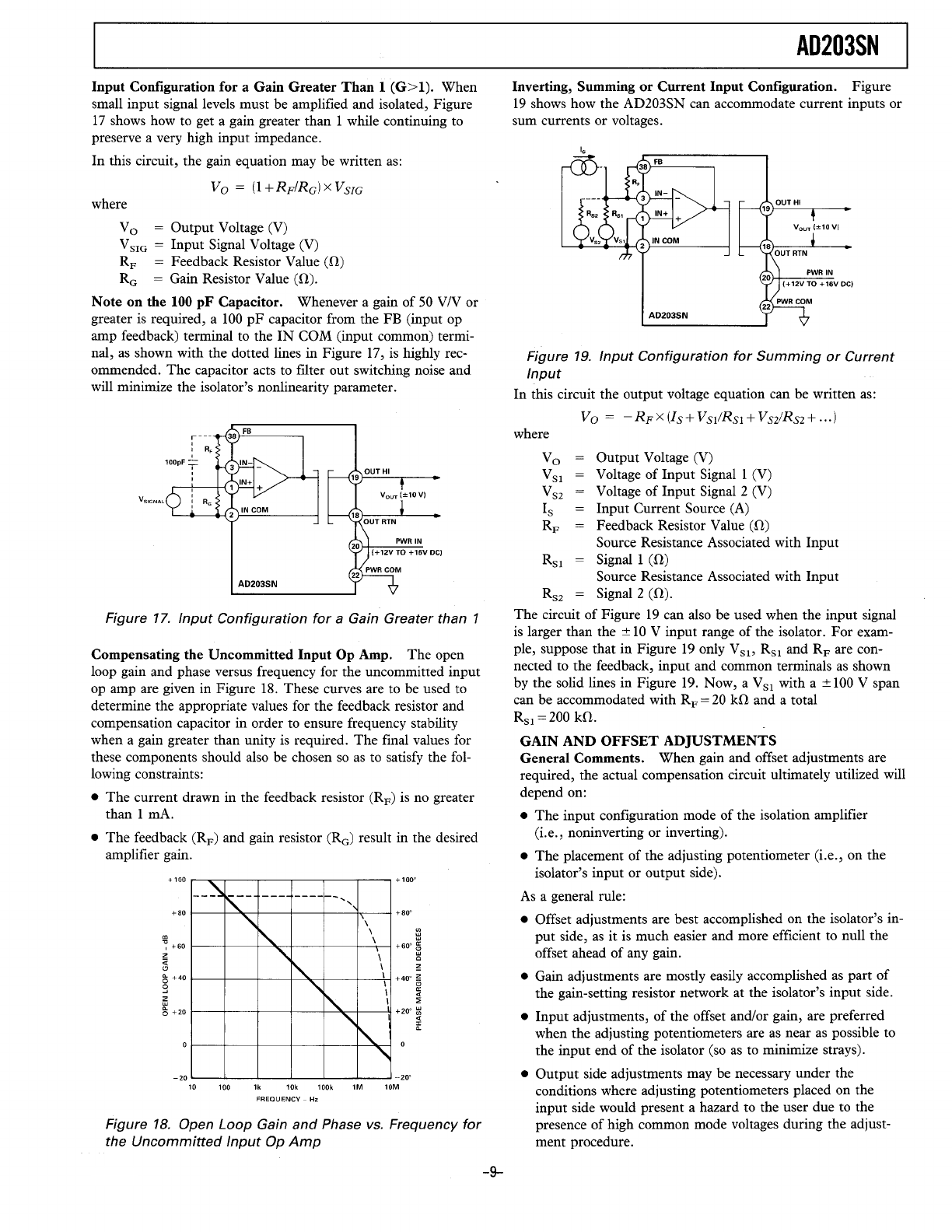 AD203SN Datasheet by Analog Devices Inc. | Digi-Key Electronics