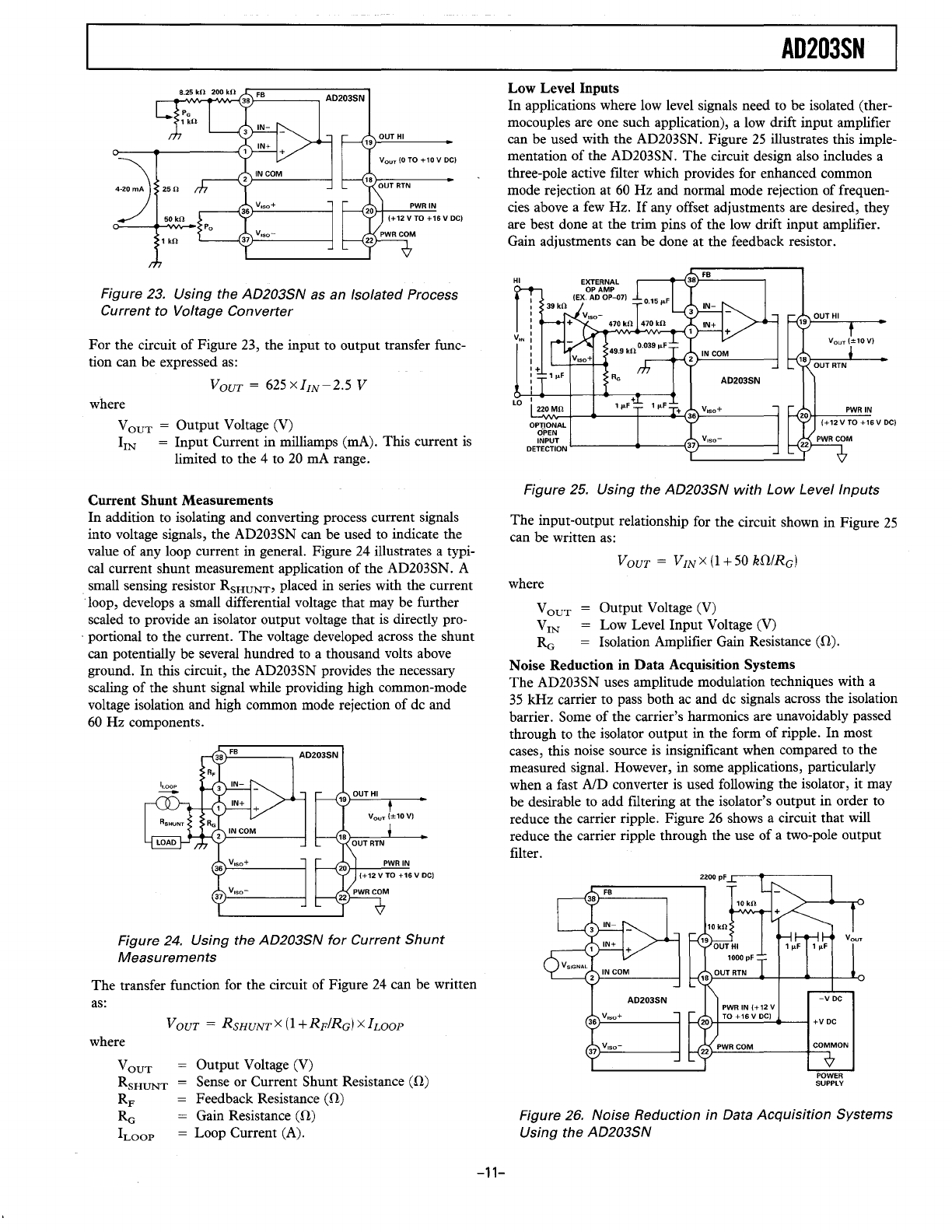 AD203SN Datasheet by Analog Devices Inc. | Digi-Key Electronics