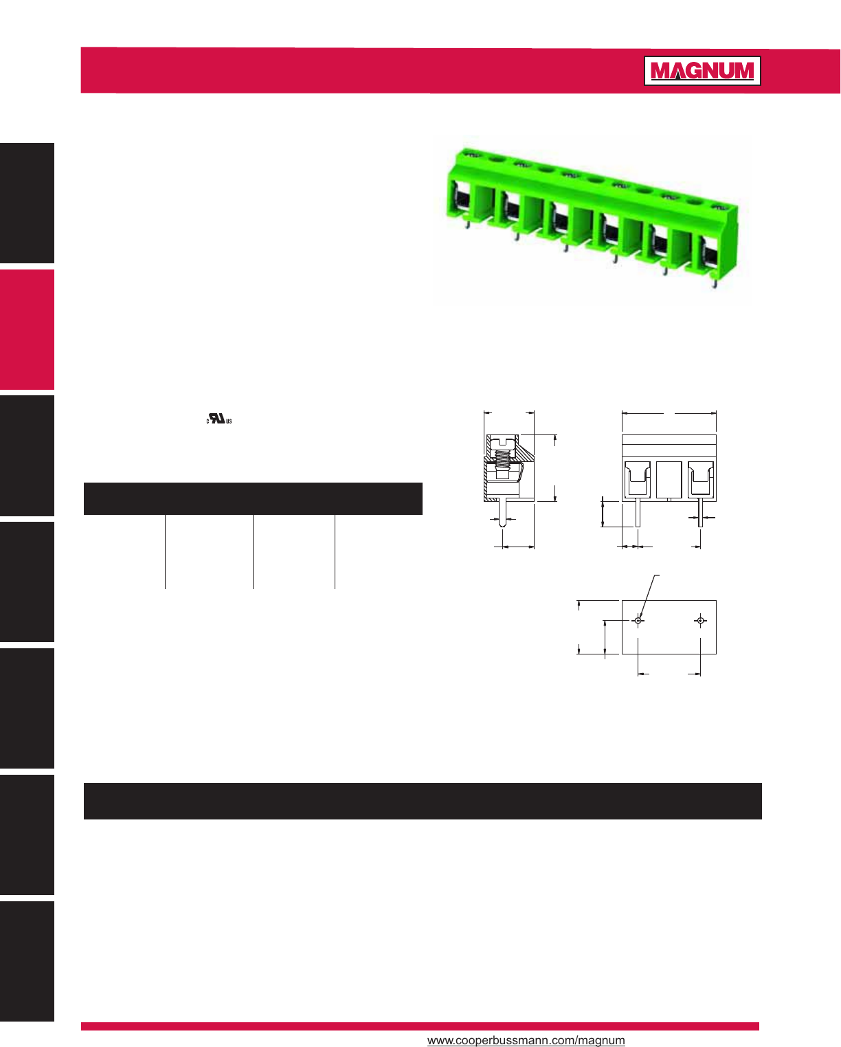 Terminal Blocks Catalog Datasheet by Eaton - Electronics Division ...
