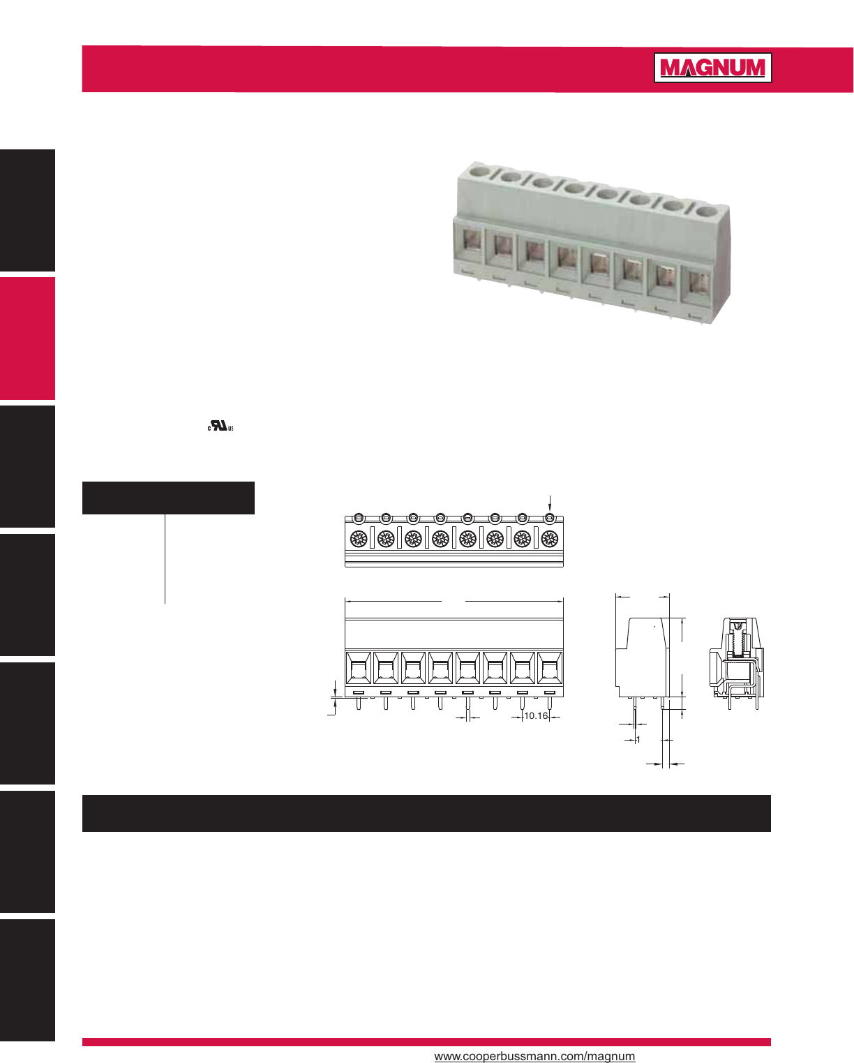 Terminal Blocks Catalog Datasheet by Eaton - Electronics Division ...