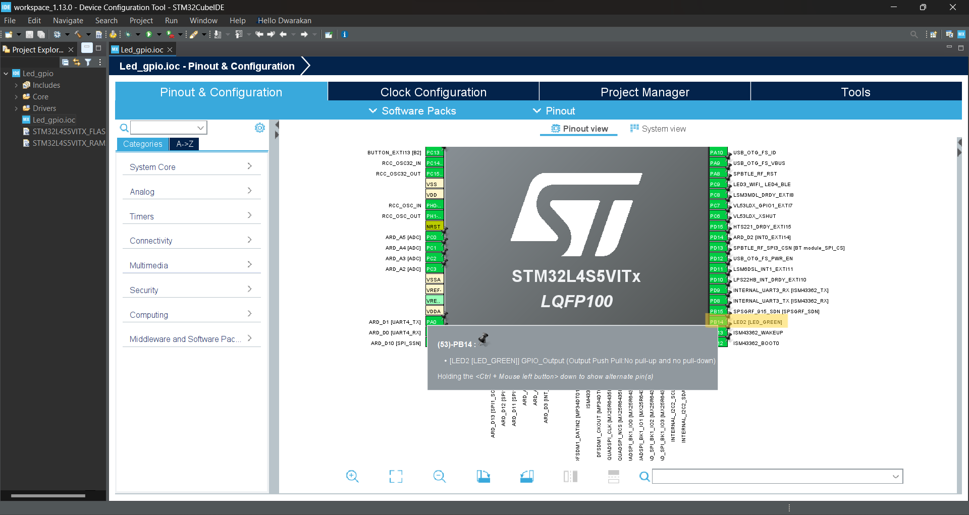 Getting Started with STM32 CUBE IDE: An LED Blink Guide