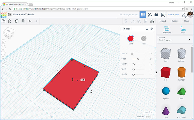 Getting Started with 3D Printing Using Tinkercad