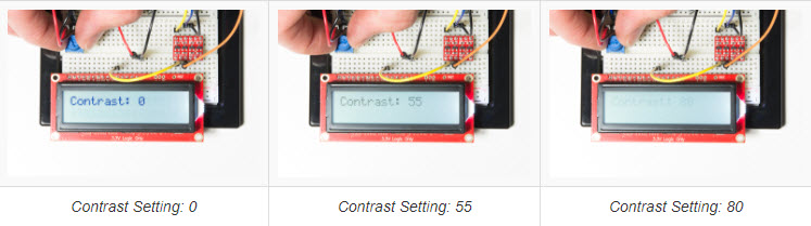 AVR-Based Serial Enabled LCDs Hookup Guide