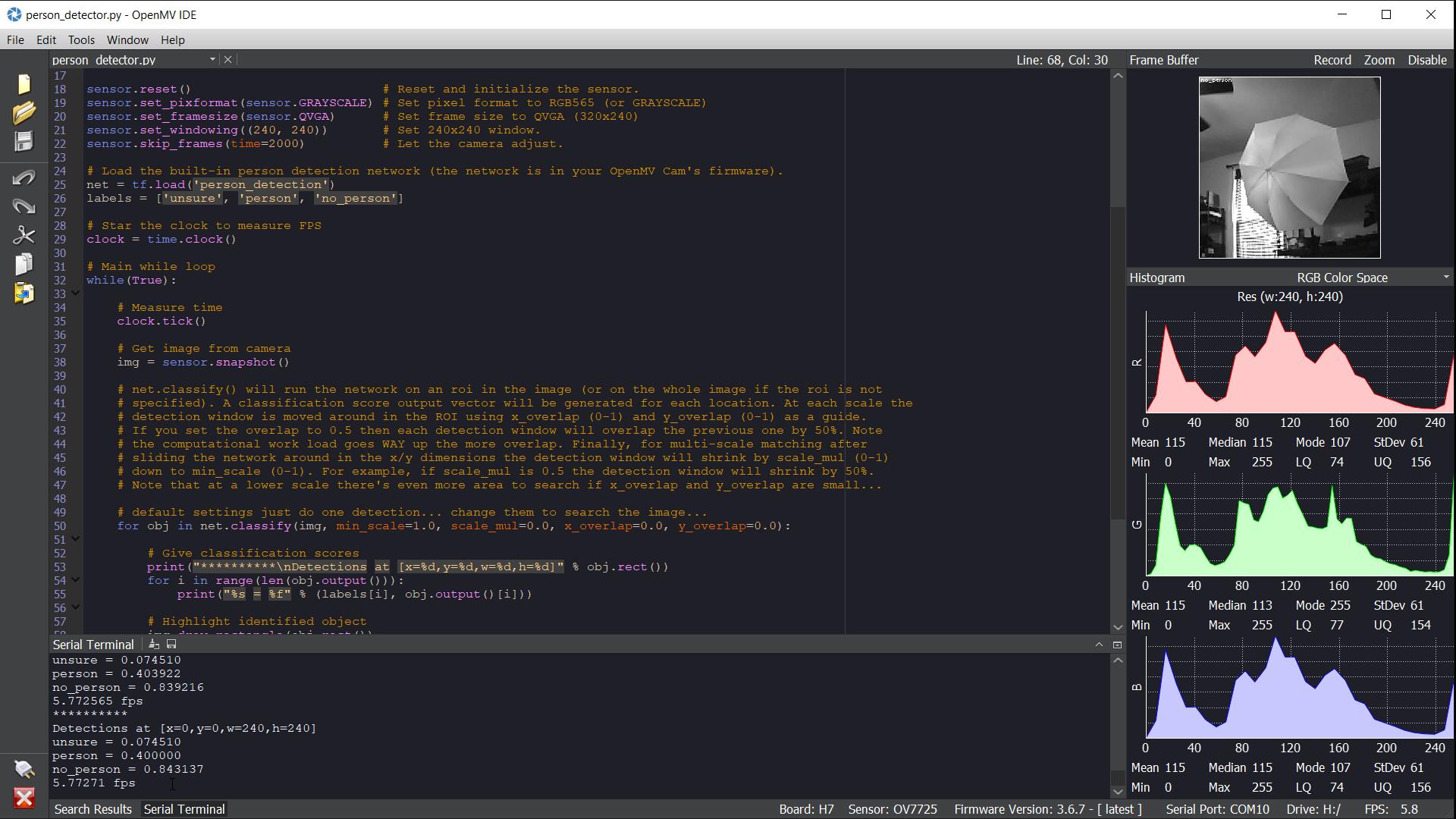 Getting Started with the OpenMV Camera: Machine Vision with MicroPython