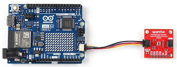 SparkFun Arduino UNO R4 WiFi Qwiic Kit Hookup Guide