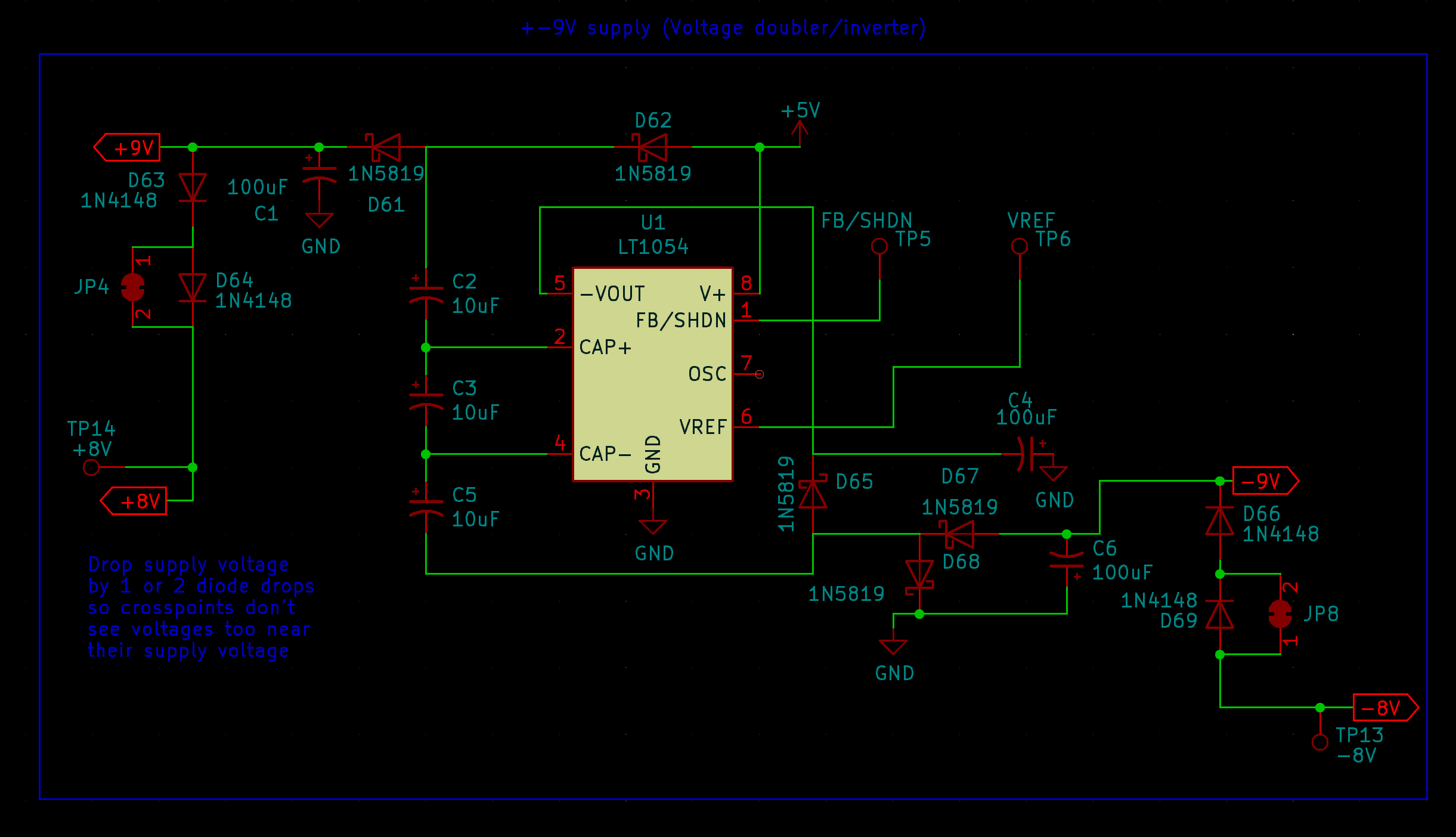 a Jumperless (solderless) breadboard