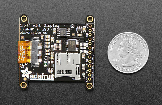 Adafruit 1.54 eInk Display Breakouts