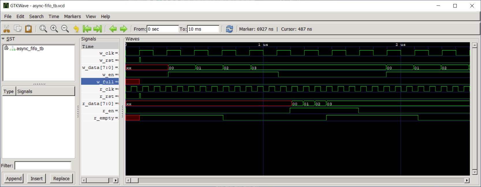 How to create a FIFO in an FPGA to mitigate metastability