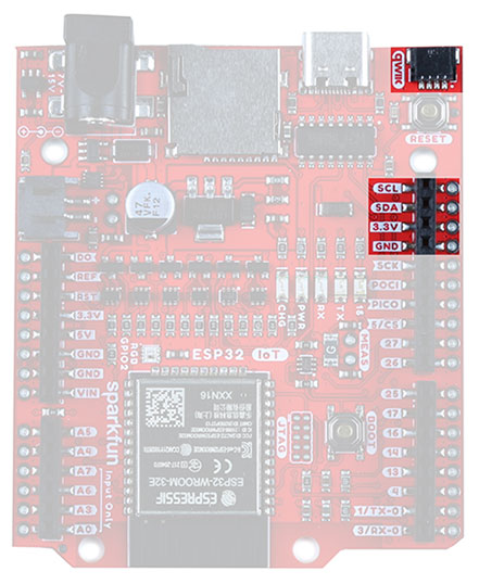 IoT RedBoard ESP32 Development Board Hookup Guide